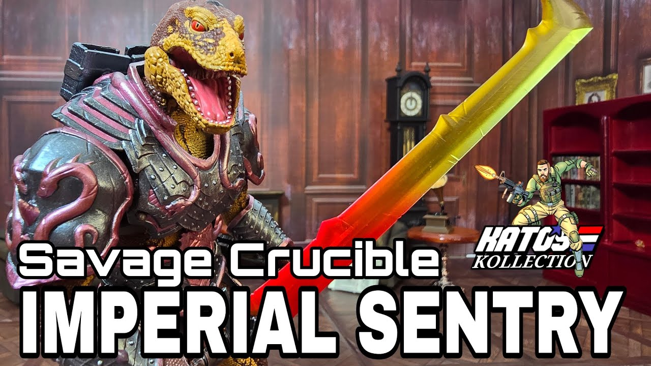 Savage Crucible Konclusive Imperial Sentry figure review - YouTube