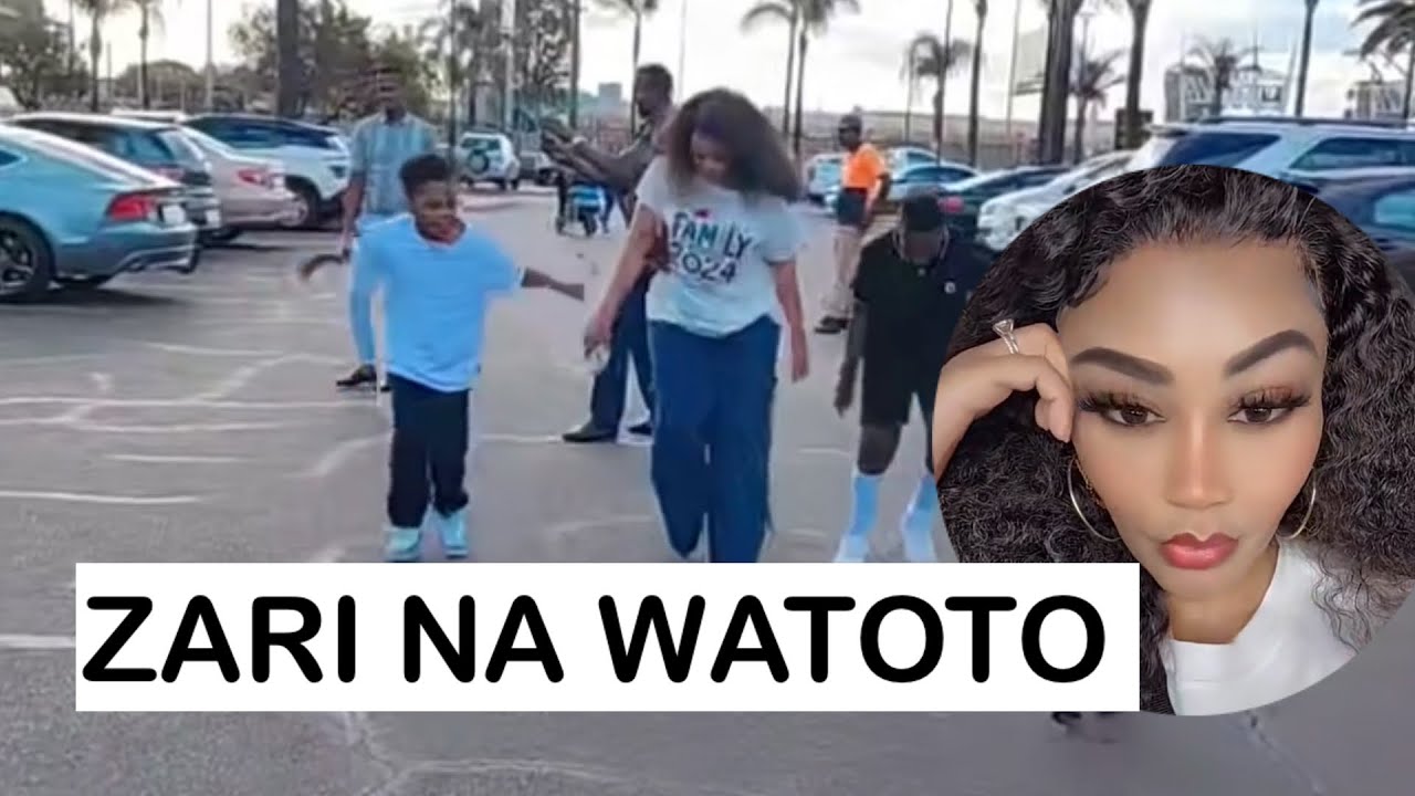 HADI RAHA! Zari Na Watoto Wake Wameshangaza Kila Mtu Hii Video - YouTube