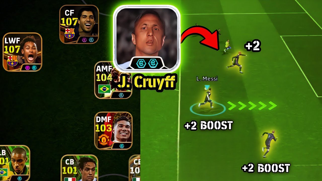 500 Coins J. CRUYFF Manager Double Booster Pack 😳 | 89 Playing Style ...