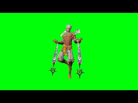 Anime Green Screen Hero Mobile Legend - Vale Windtalker Green Screen No Copyright