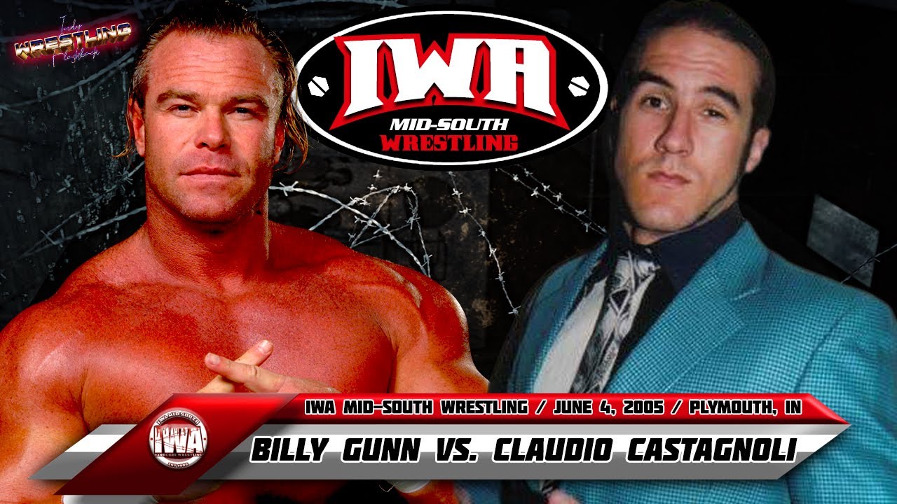Billy Gunn vs. Claudio Castagnoli - IWA Mid-South, June 4, 2005 - YouTube