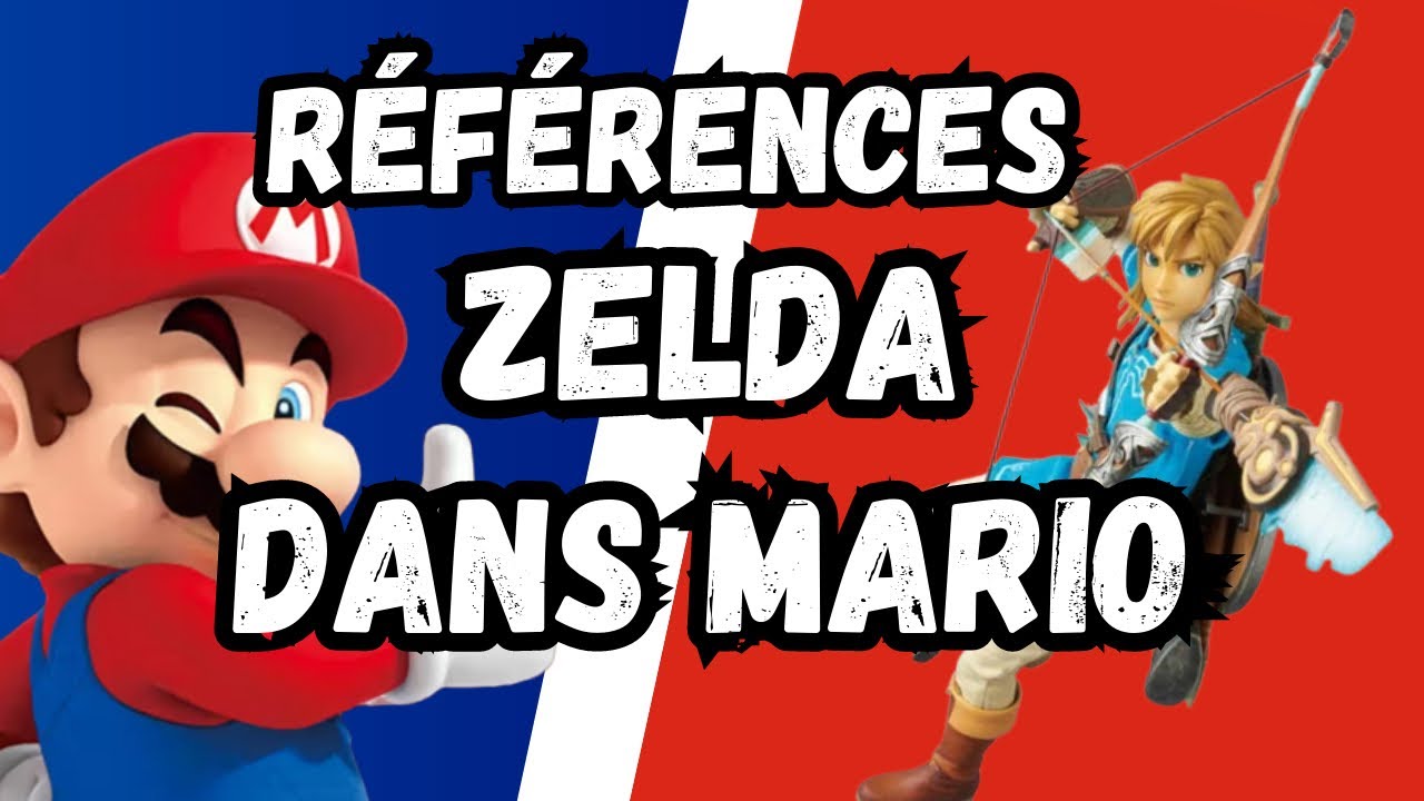 des RÉFÉRENCES ZELDA dans les jeux MARIO - YouTube