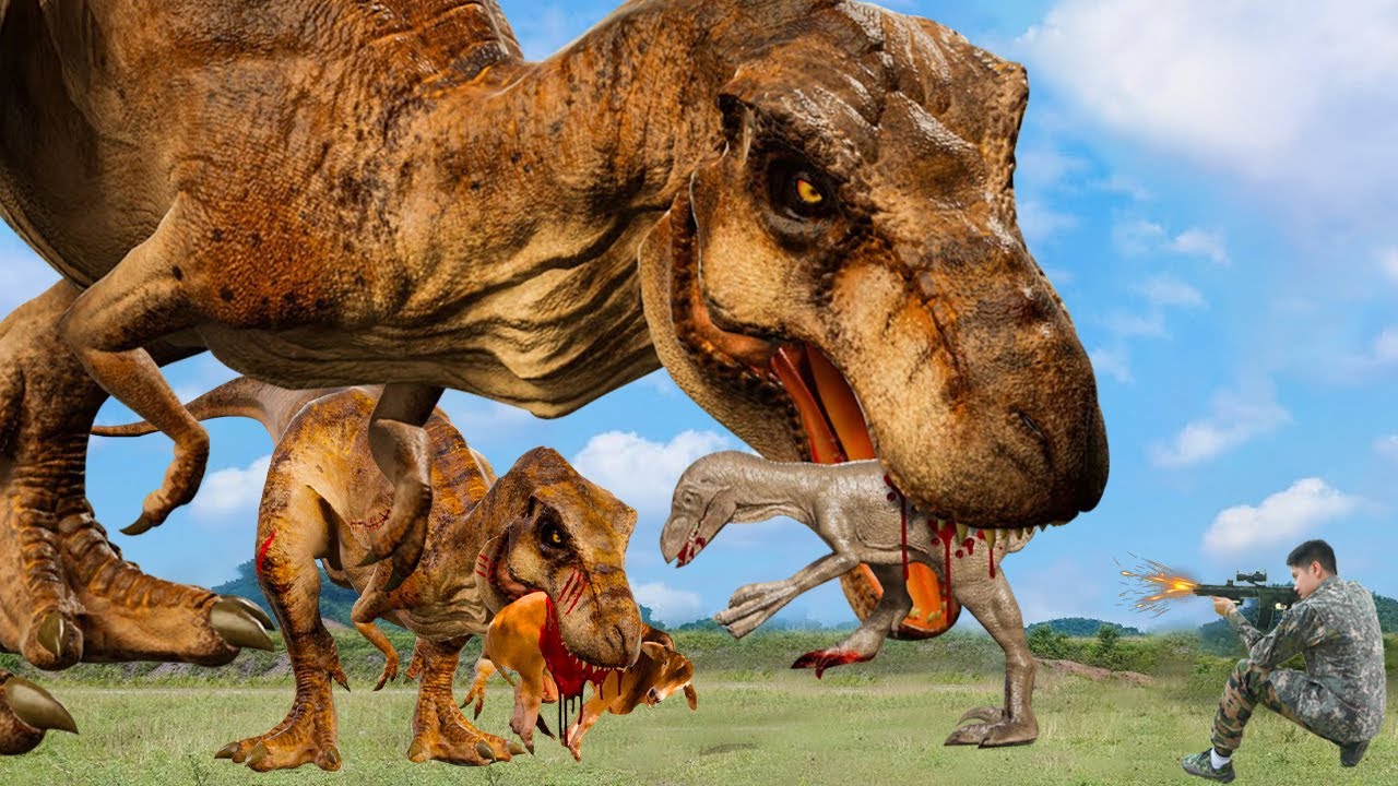 Best Action Movies Dinosaur (2023) Full | T-rex Attack | Jurassic Park ...