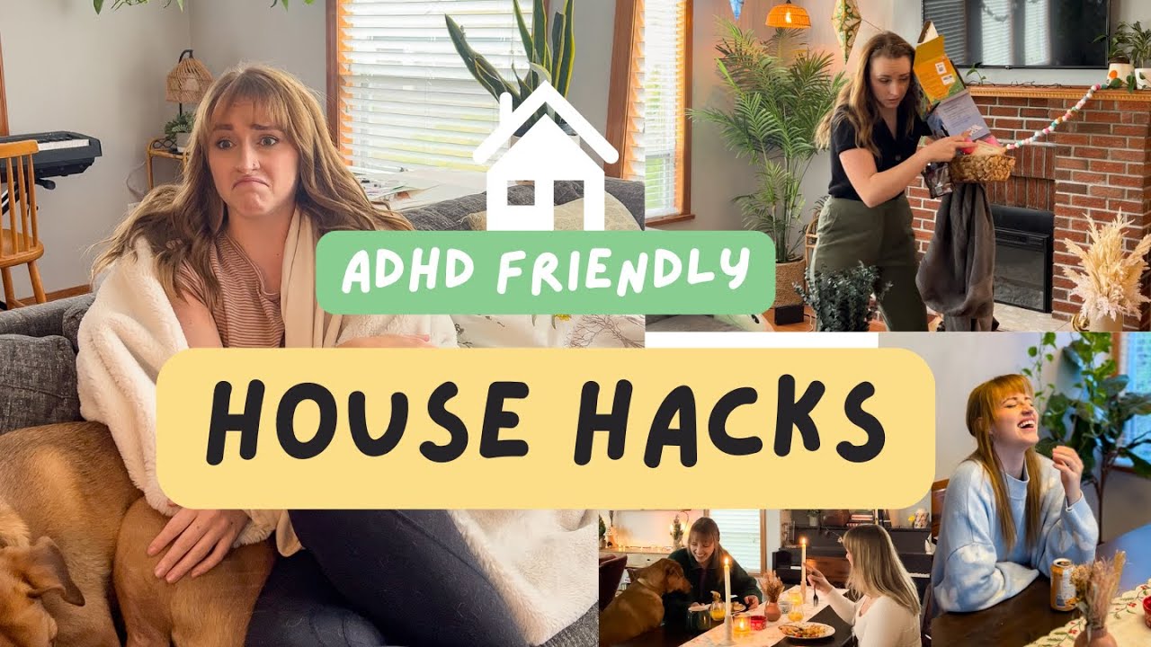 ADHD House Hacks (These will change your life!) - YouTube