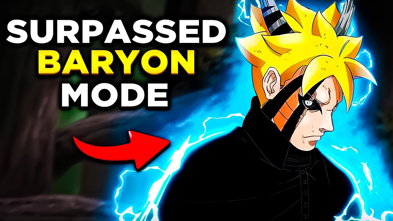 Base Boruto Surpass Naruto Baryon Mode Explanation in Tamil| Animebuff ...
