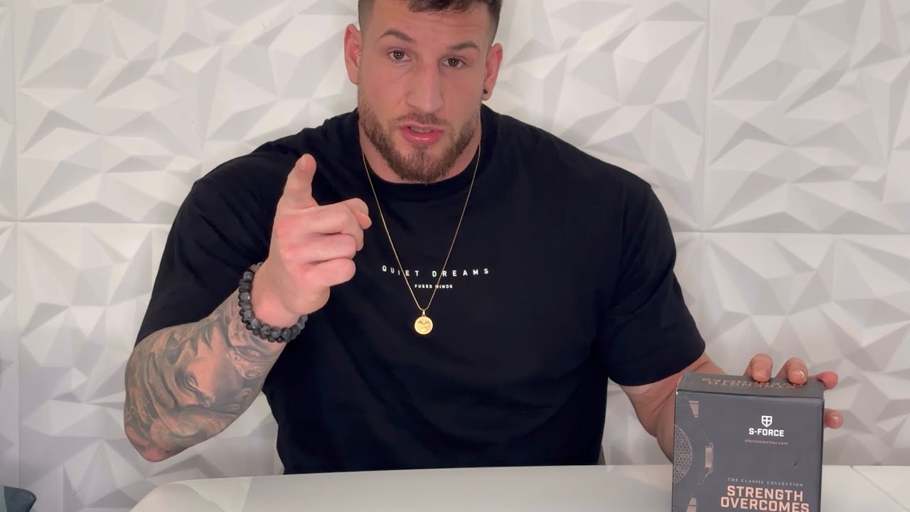 UNBOXING my brand new S-Force Dark Knight Watch - YouTube