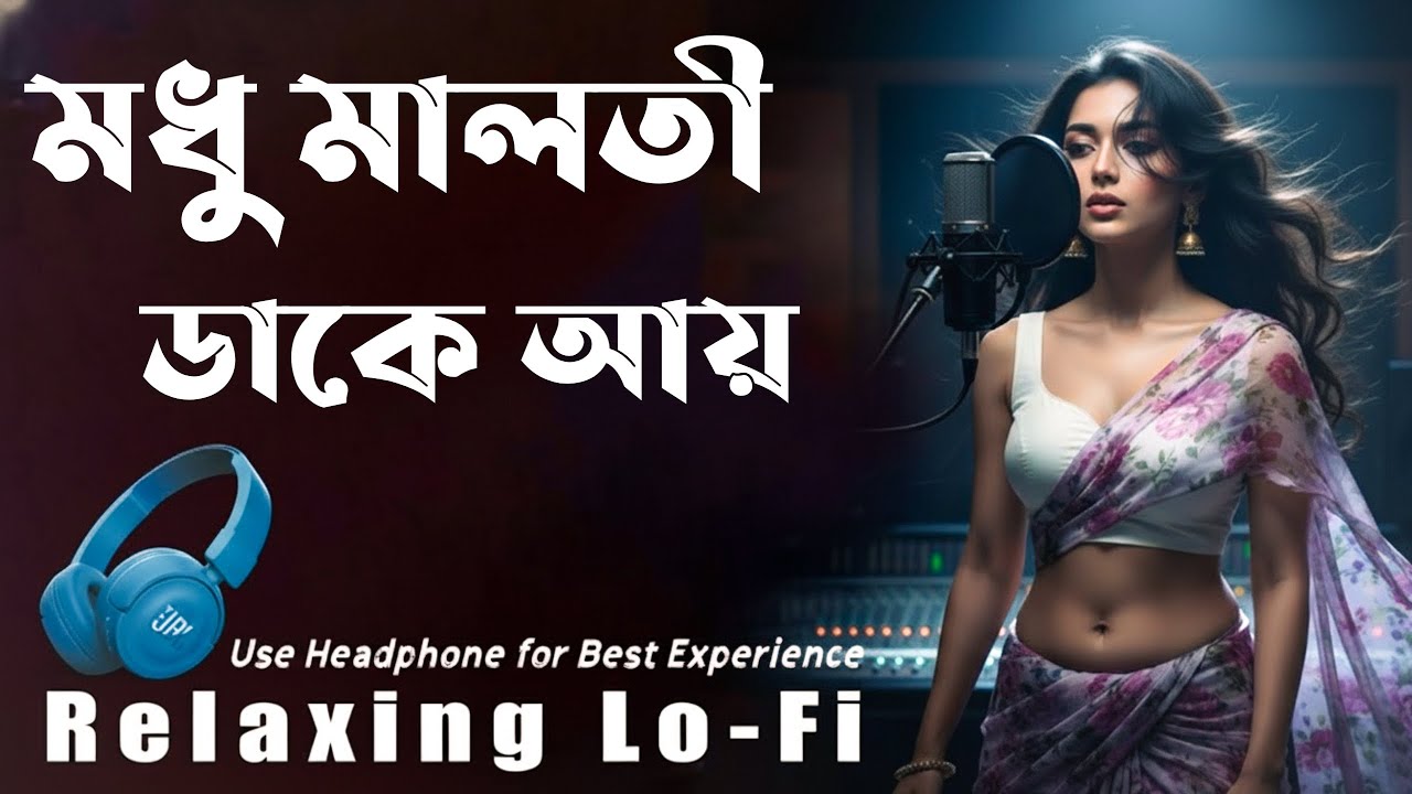 Modhu Maloti Daake Aaay Relaxing Lo- FI Version মধু মালতী ডাকে আয় - YouTube
