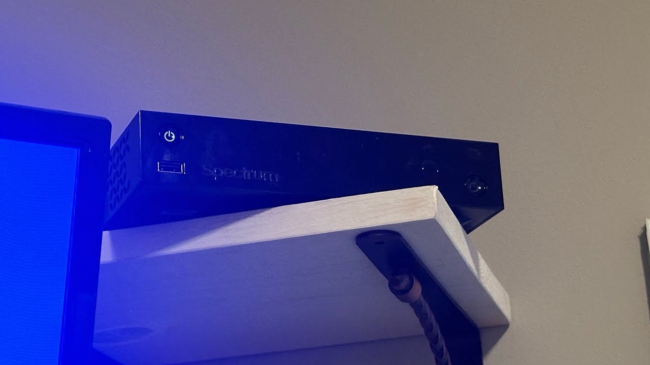 Spectrum Receiver Box in The Bedroom 3 of 3 - YouTube