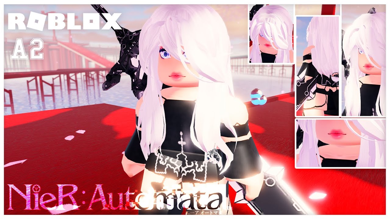 Roblox A2 Cosplay: Nier Automata Cosplay - YouTube
