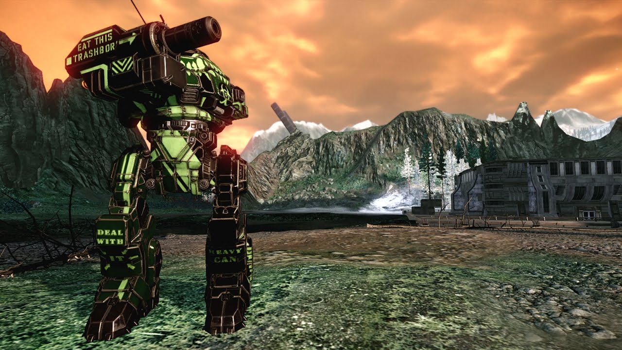 Sneak Peek: UrbanMech Light Battlemech - YouTube