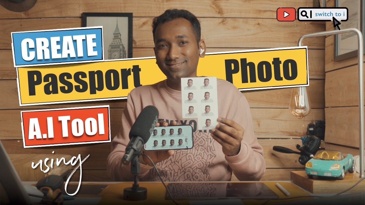 How to Create Passport Size Photo Using AI Tool - Any Smart Phone ...