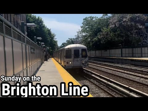 Sunday Service on the Brighton Line - YouTube