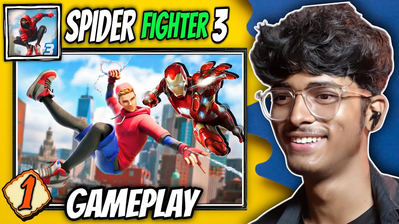 PLAYING SPIDER FIGHTER 3 | SPIDER FIGHTER 3 GAMEPLAY ( Android free ...