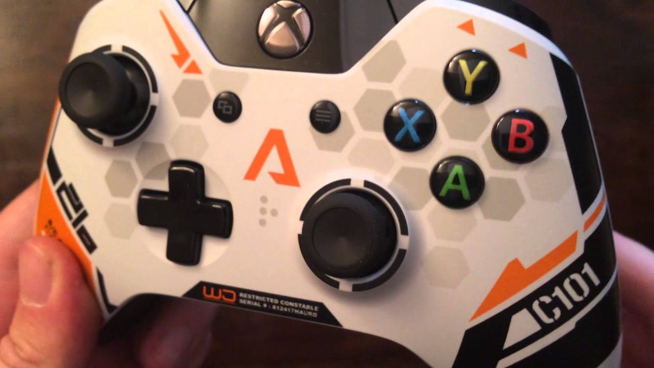 Xbox One Wireless Controller - Titanfall Limited Edition - YouTube