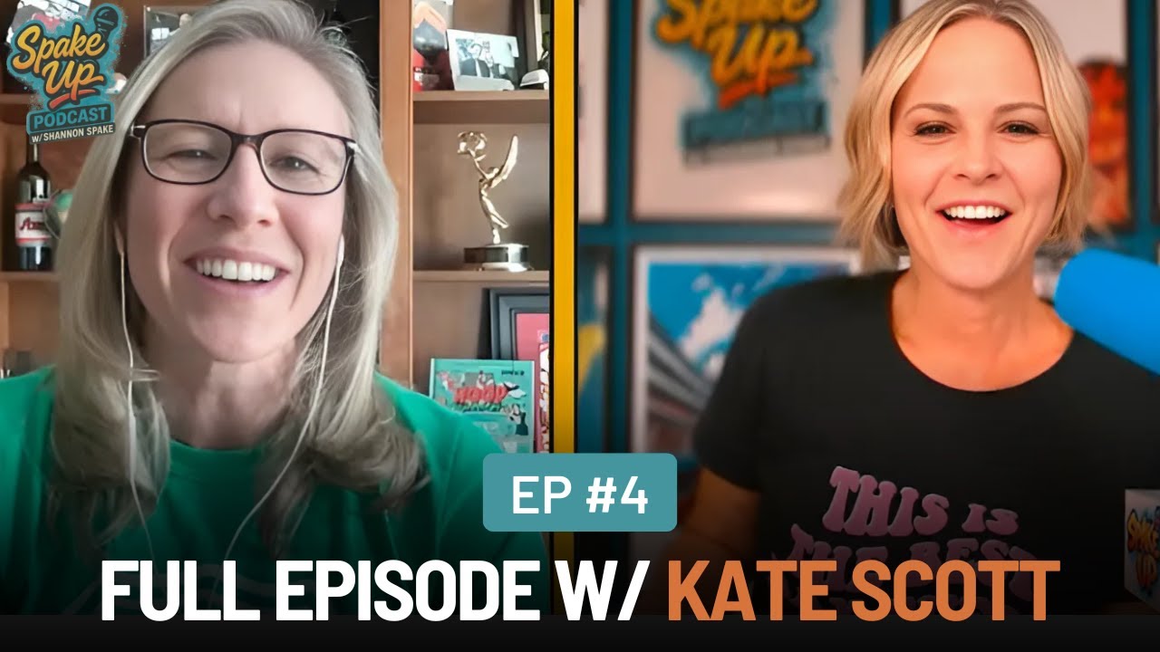 Kate Scott on Breaking Barriers in Sports Media | Spake Up Podcast ...