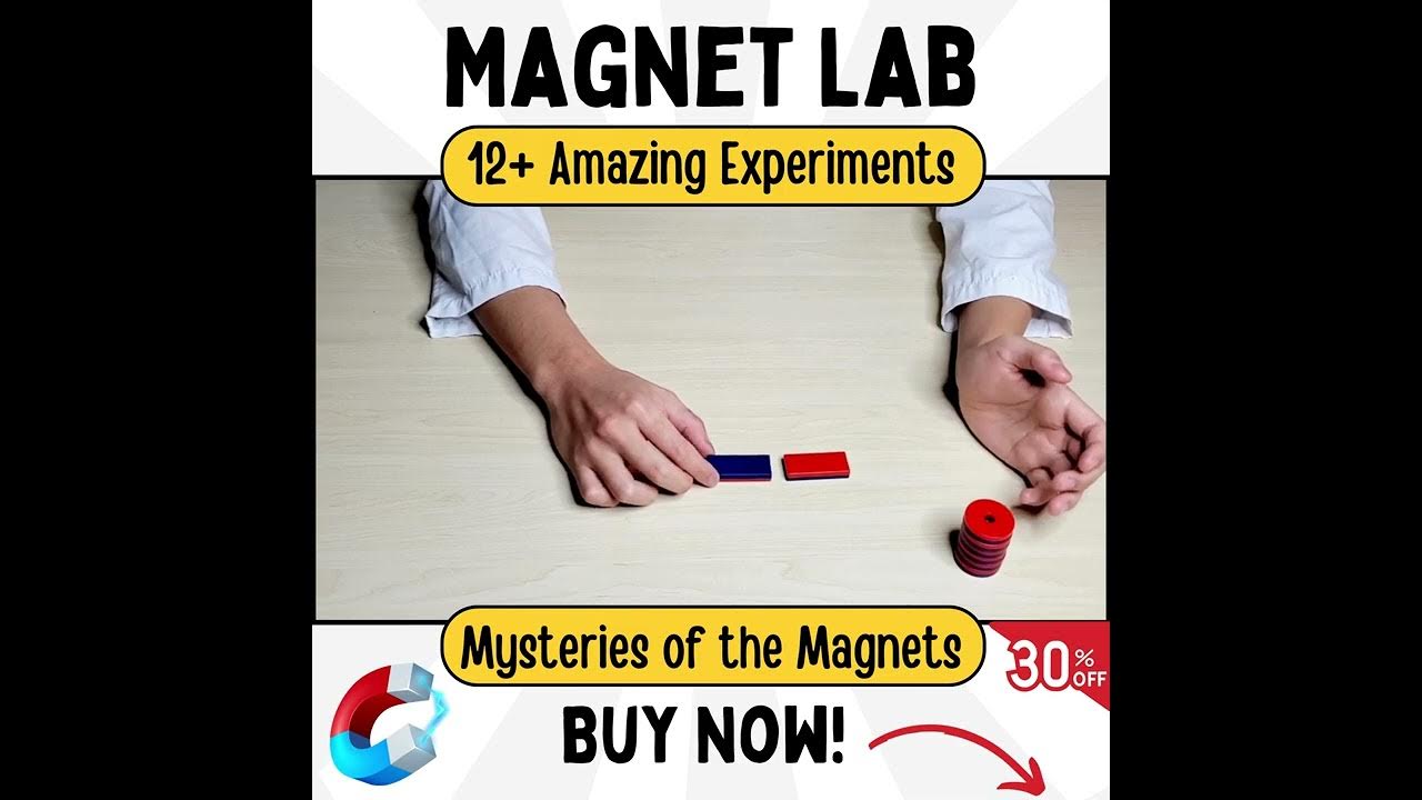 Magnet Lab - Explore Mysteries of the magnets | STEM Education Kit by ...