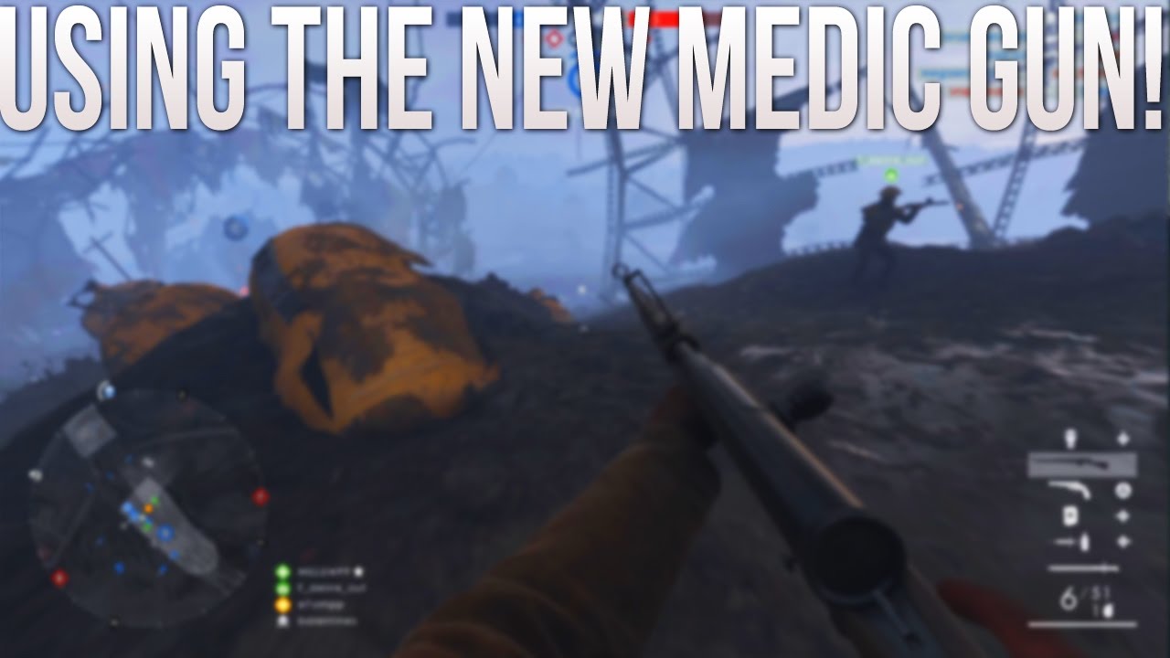 Finally Using the New Medic Gun! (BF1 RSC 1917 Gameplay) - PS4 BF1 Road ...