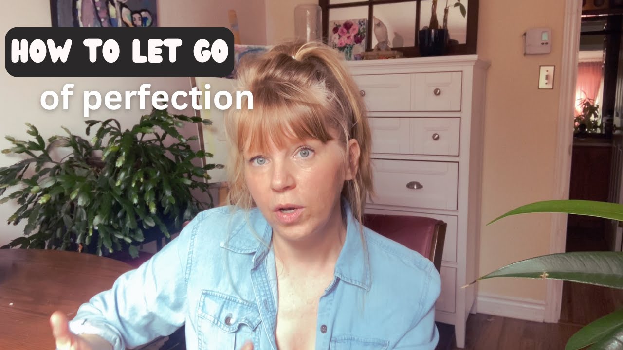 Letting Go of Perfection: The Secret to Better Art - YouTube
