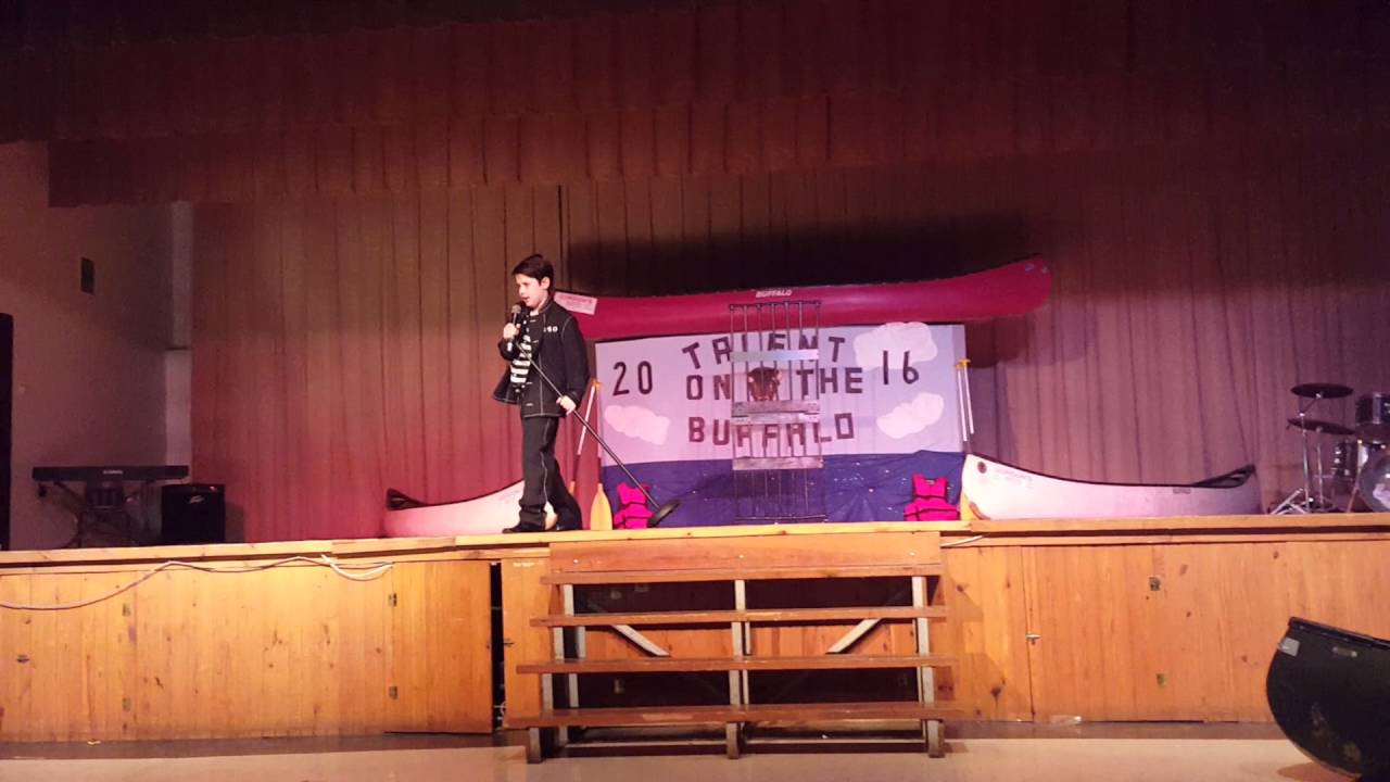 Espn Lil Elvis Daniels at Jasper Talent Show - YouTube