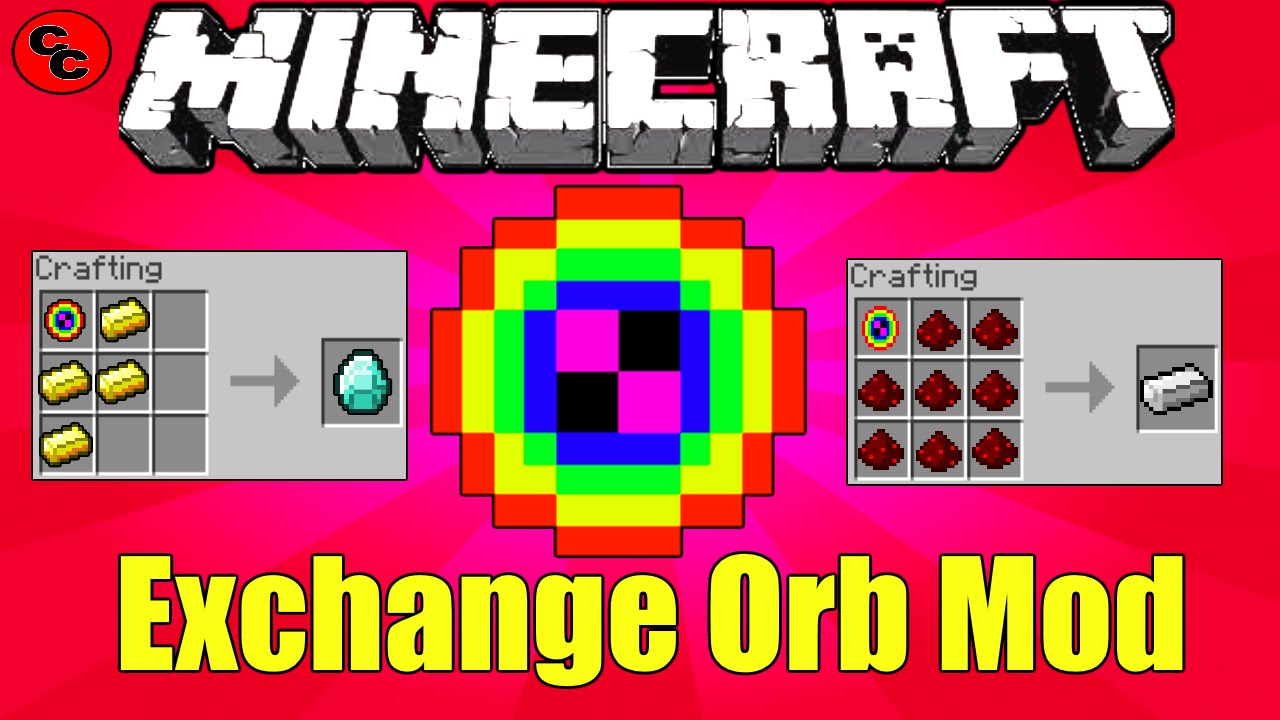 Minecraft Mods: " Exchange Orb Mod 1. 7. 10 / 1. 8 - YouTube