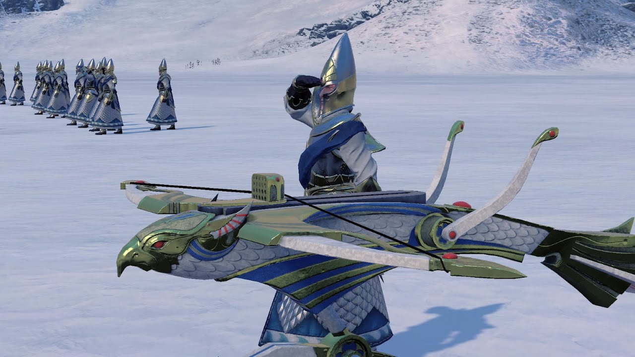 Eagle Claw Bolt Thrower Friendly Fire - Total War Warhammer 2 - YouTube