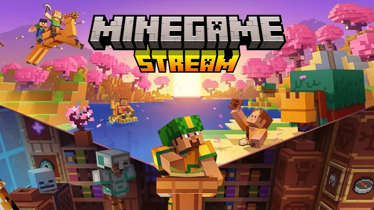 Играем в МАЙН с подписотой / MineGame - YouTube