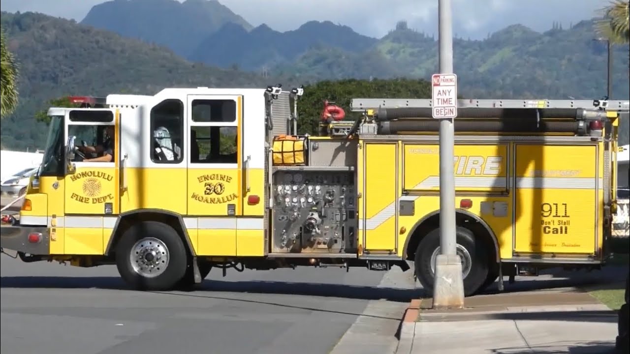 HFD Engine 30 Returning to Quarters - YouTube