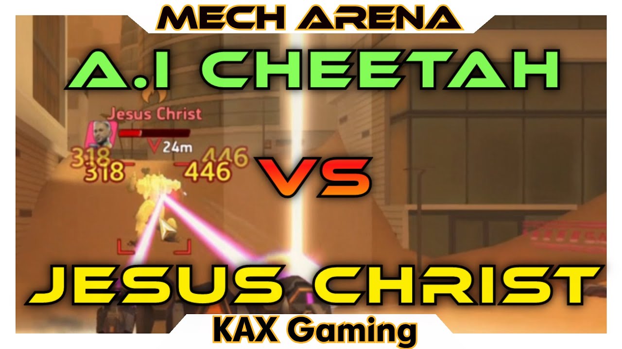 A.I BOT defeats JESUS CHRIST and SAVES THE WORLD in Mech Arena w ...