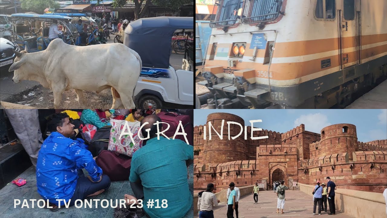 AGRA - INDIE 🇮🇳 : Agra Fort/brud bieda i ubóstwo miasta Agra/powrót do ...