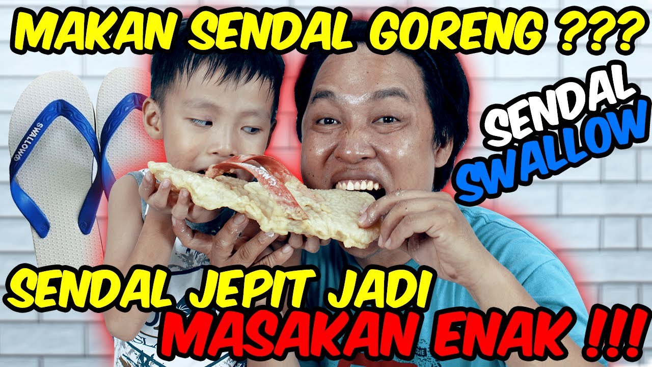 SANDAL JEPIT SWALLOW GORENG TEPUNG - YouTube