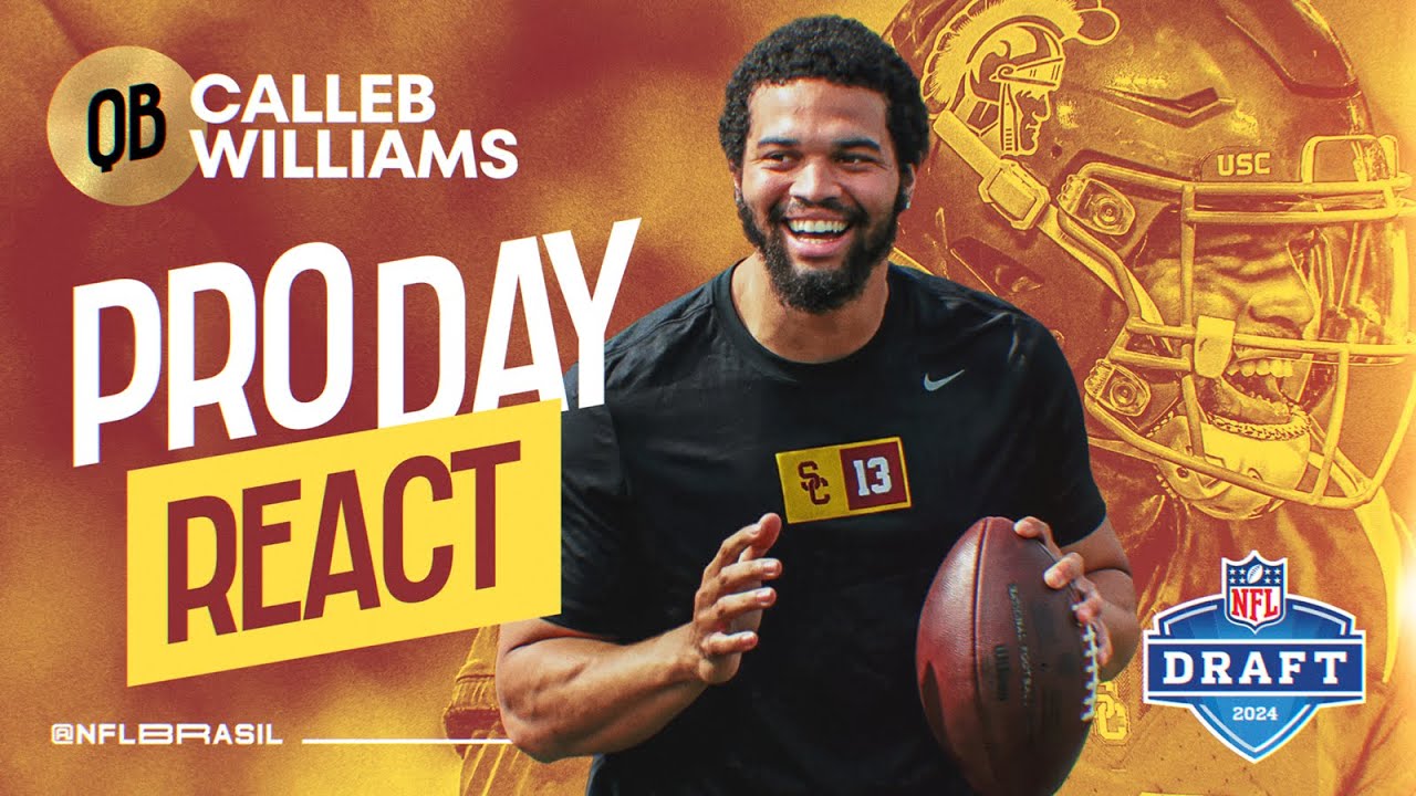 CALEB WILLIAMS, QB de USC | NFL DRAFT 2024 | Pro Day - REACT / Scouting ...
