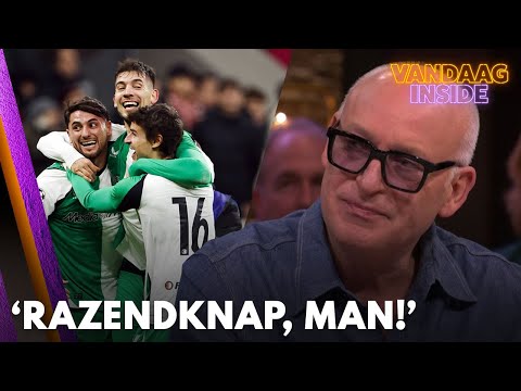 René looft Feyenoord na bereiken achtste finales Champions League: 'Razendknap, man!'