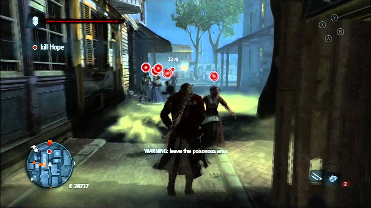 Assassin's Creed Rogue Defeat Hope Jensen - YouTube