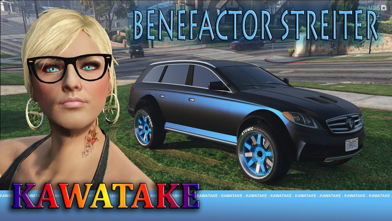 GTA 5 ONLINE - BENEFACTOR STREITER TUNING GERMAN - YouTube