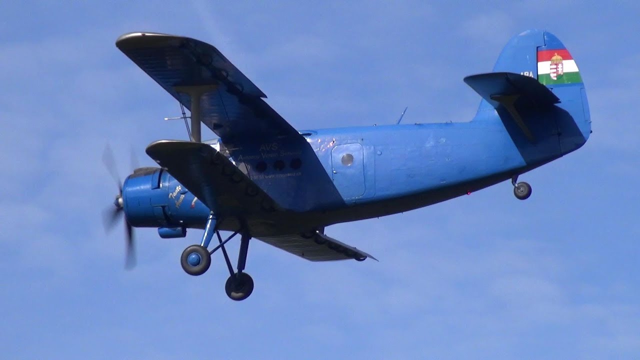 Original ANTONOV AN-2 Fly over Hausen RC Show 2017 - YouTube