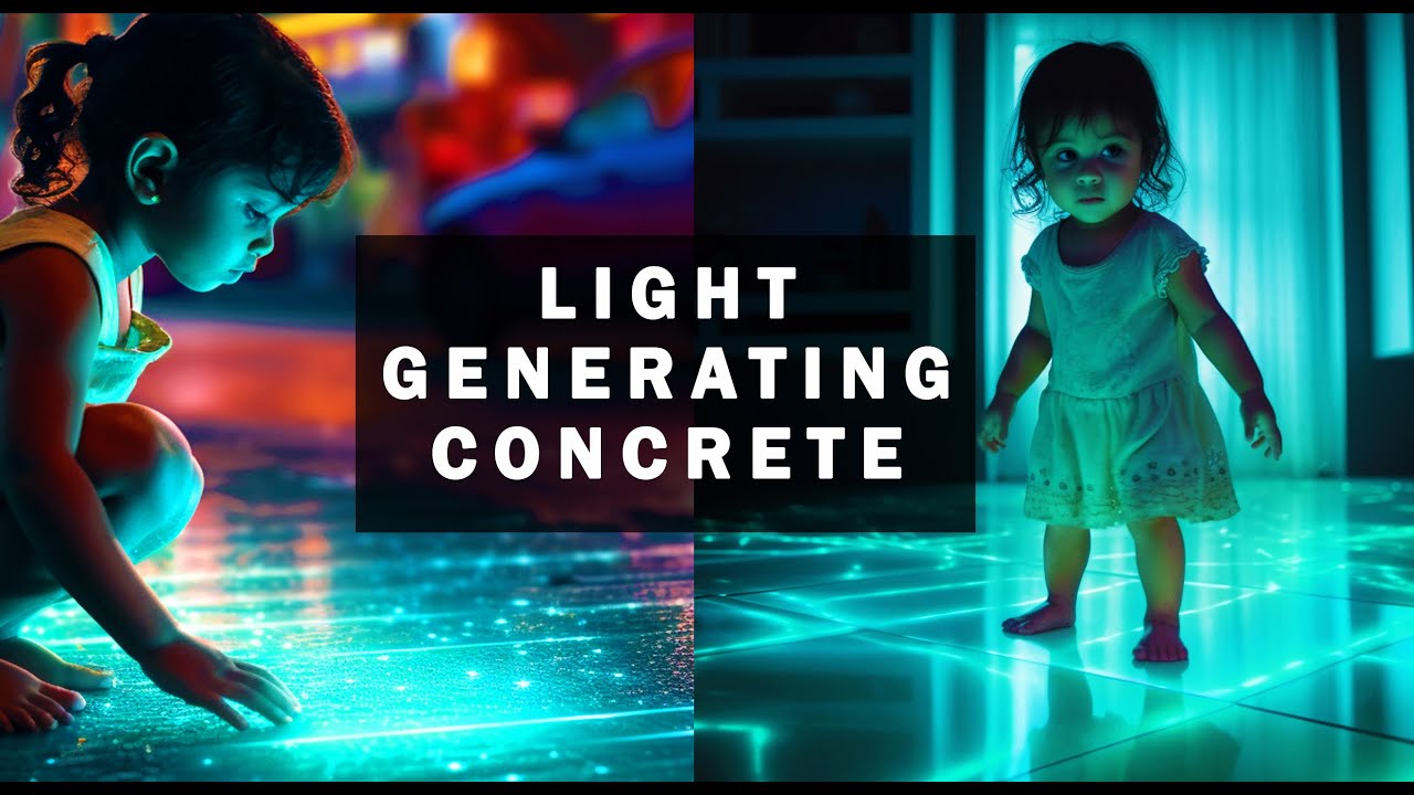 LIGHT GENERATING CONCRETE | ஒளியை உருவாக்கும் கான்கிரீட்டின் பின்னால் ...