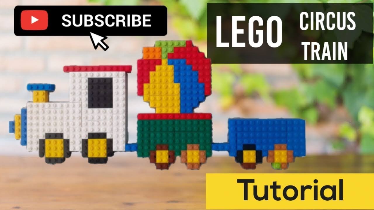 How to make LEGO Circus Train | Make & Create "How To" - YouTube