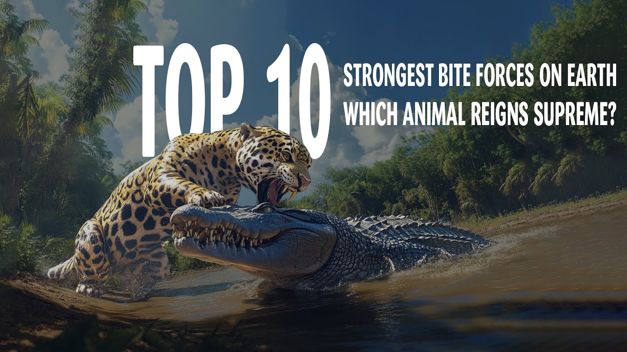 Top 10 Strongest Bite Forces on Earth–Which Animal Reigns Supreme | 10 ...