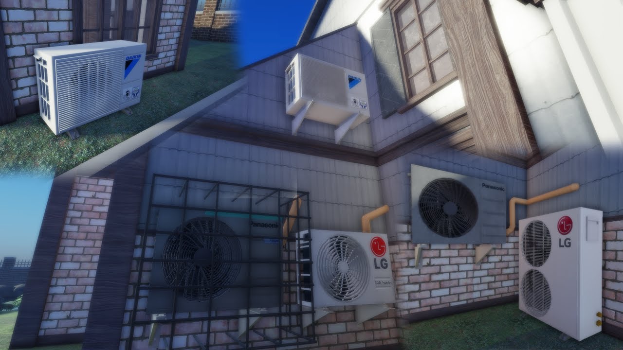 Very Realistic Air Conditioner in Roblox Remastered (Max Graphic) - YouTube