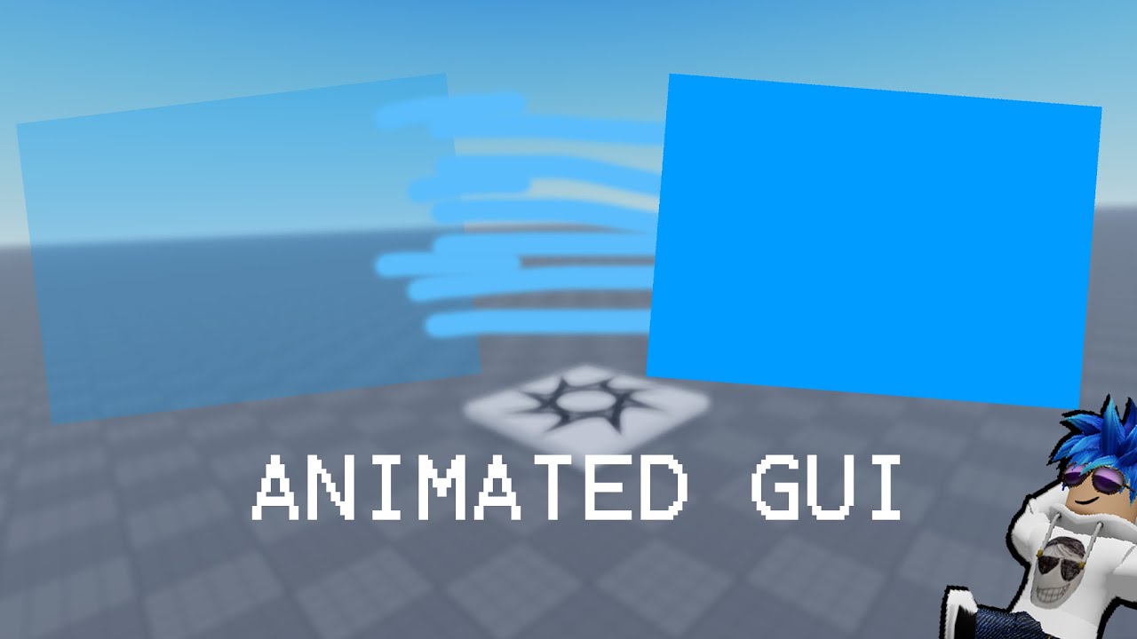 How To Animate GUI in Roblox!!! - YouTube