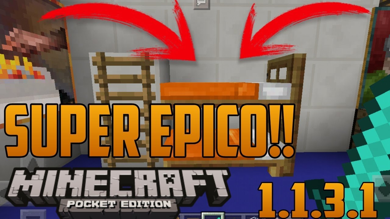 COMO HACER TU ÉPICA LITERA EN MINECRAFT PE 1.1.3.1 (POCKET EDITION ...
