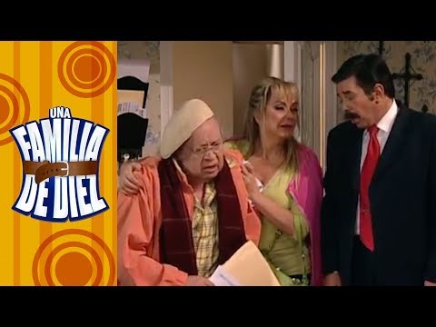 Una familia de diez - C-7: ¡El abuelo Arnoldo en su lecho de muerte! | Televisa