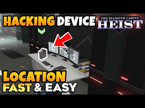 GTA 5 Online Diamond Casino Heist Prep HACKING DEVICE (Search the facility for the hacking device)