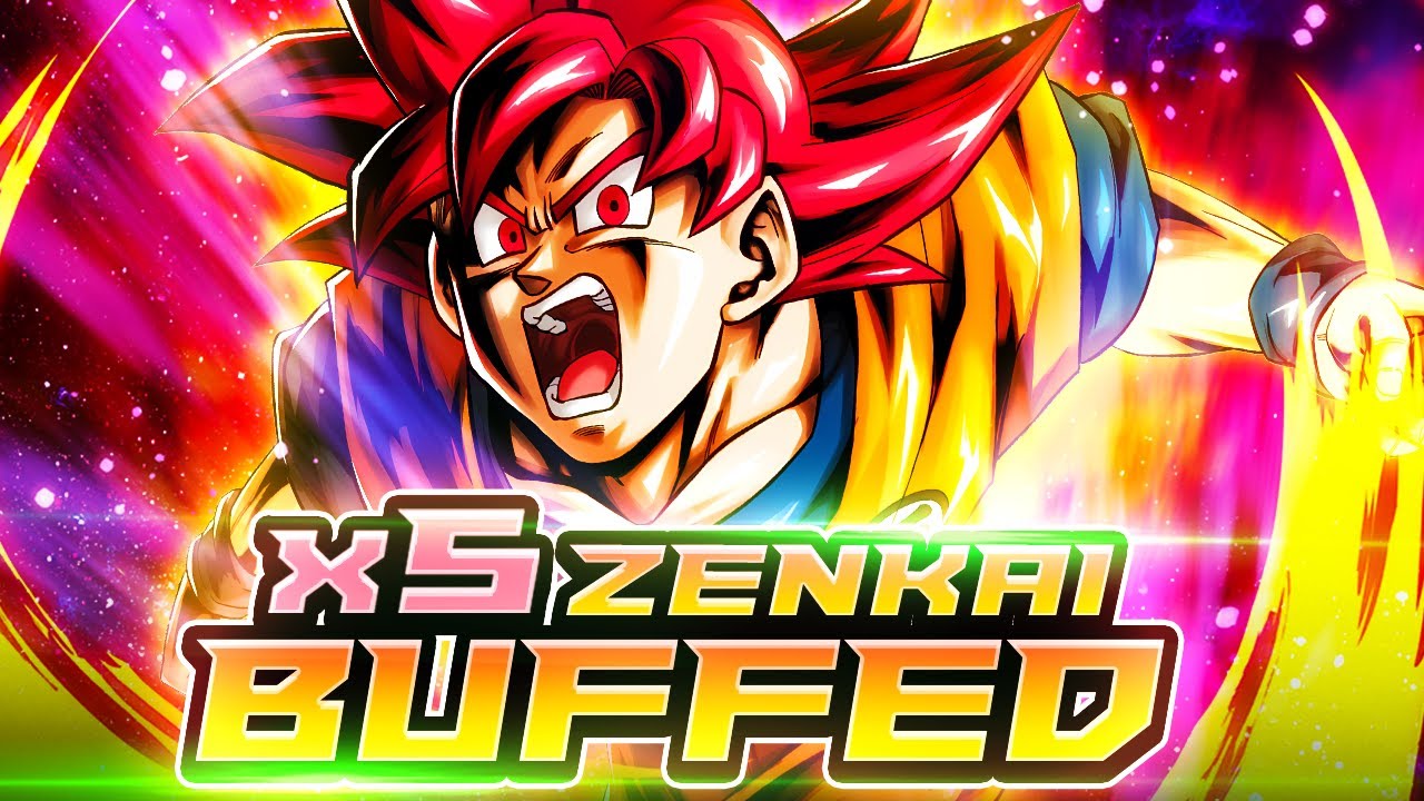 5x ZENKAI BUFFED LF SSG GOKU PUTS IN WORK! A GOD UNLEASHED! | Dragon Ball Legends - YouTube