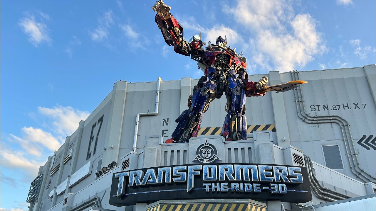 POV Full Ride Transformers The Ride 3D - YouTube