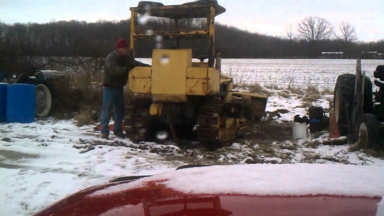 IH 500c crawler #2 (Rescued crawler) - YouTube