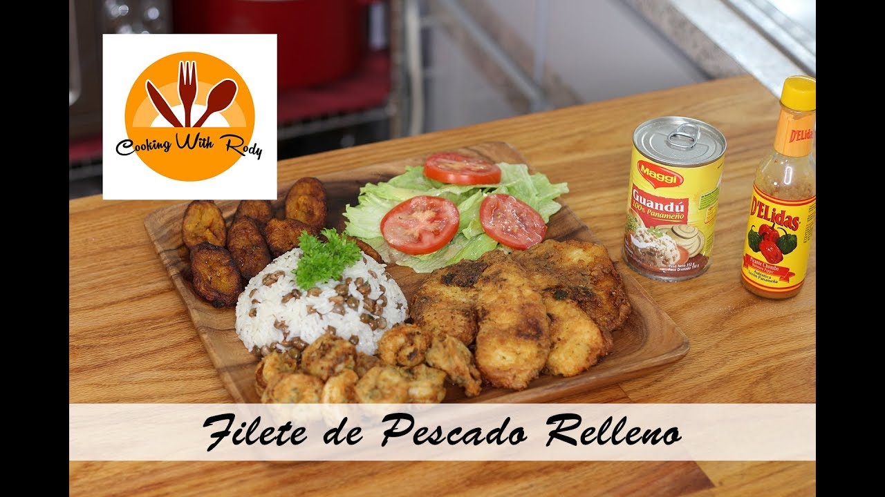 Filete de Pescado Relleno - YouTube
