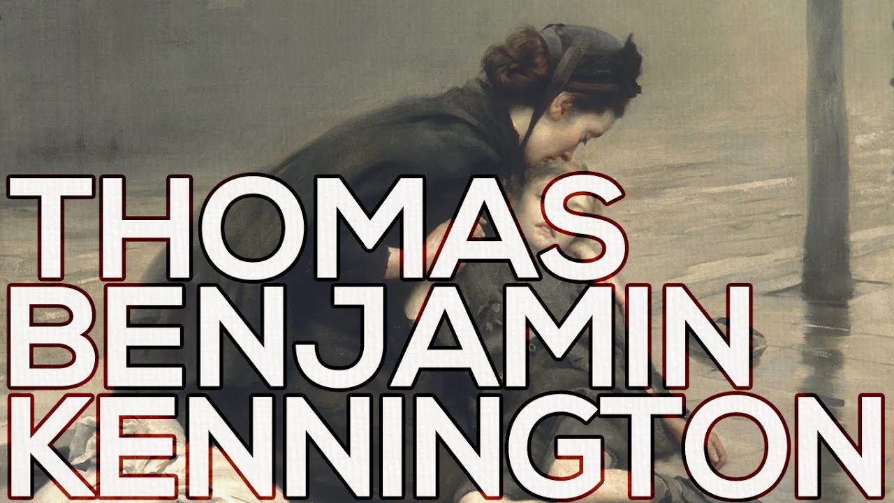 Thomas Benjamin Kennington: A collection of 47 paintings (HD) - YouTube