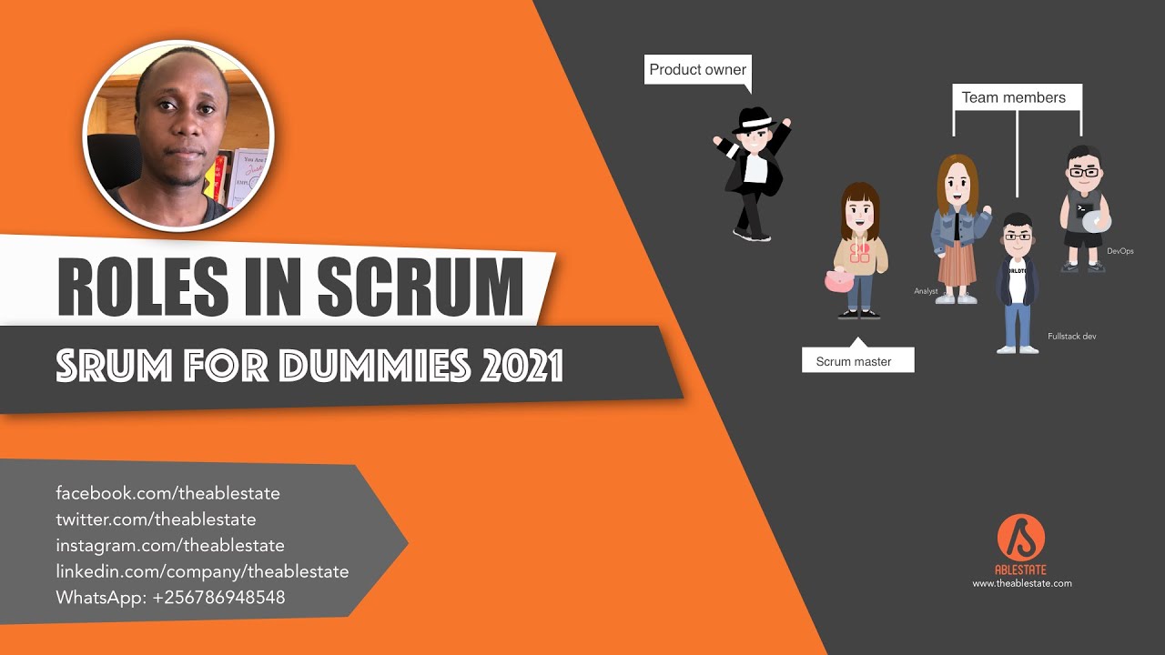 Agile Scrum for dummies 2021 - The Roles - YouTube