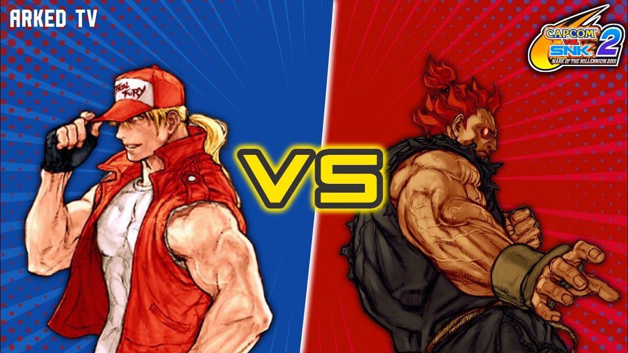 Terry VS Akuma Sub Boss CVS 2 EO GameCube dolphin emulator android ...